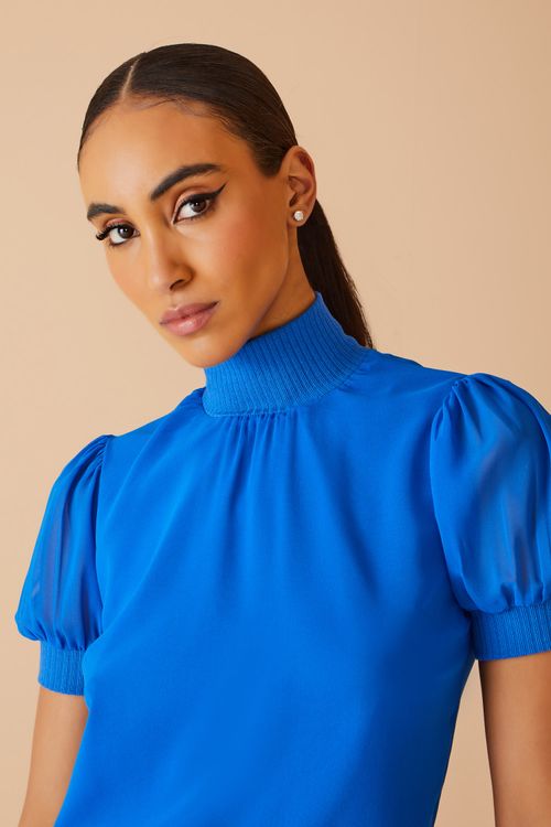 Blusa Manga Franzida - agilita