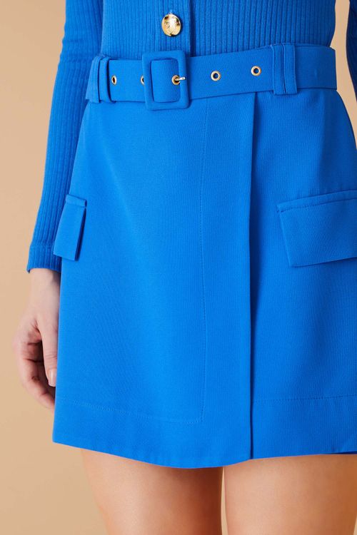 Saia Curta Transpasse Cinto - agilita